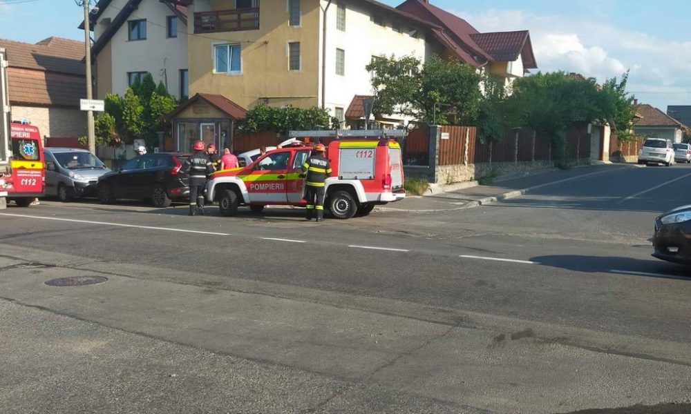 Accident pe strada Plevnei din Cluj-Napoca! A fost nevoie de ...