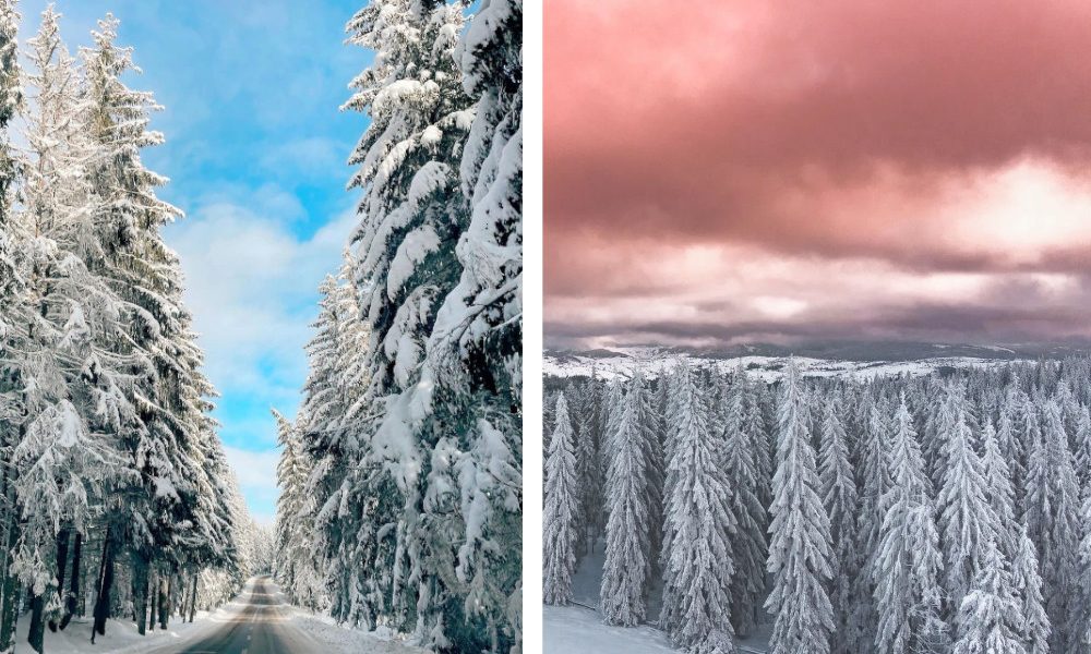 FOTO. Iarna faina cu peisaje de vis la doar 55 de km de Cluj-Napoca - E ...