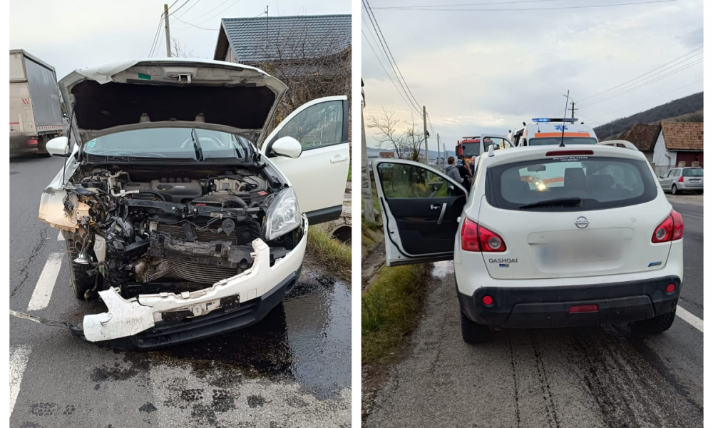 Accident cu trei victime într-o localitate clujeană! ISU a intervenit ...